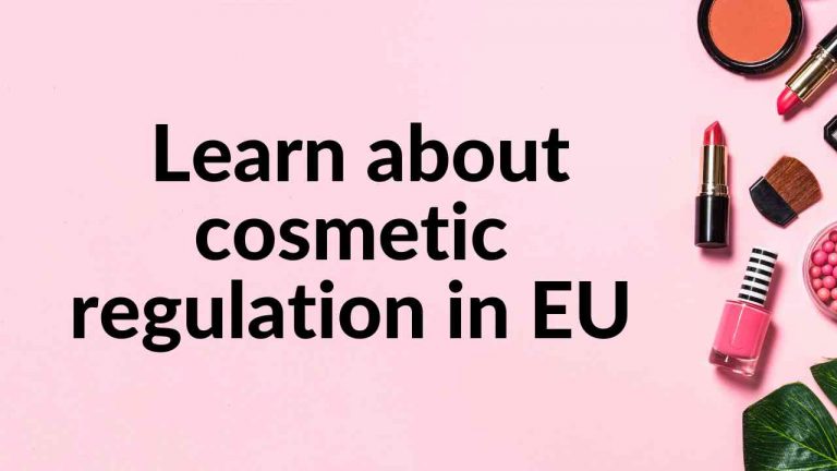 Cosmetic Regulation in EU & UK - - Explained